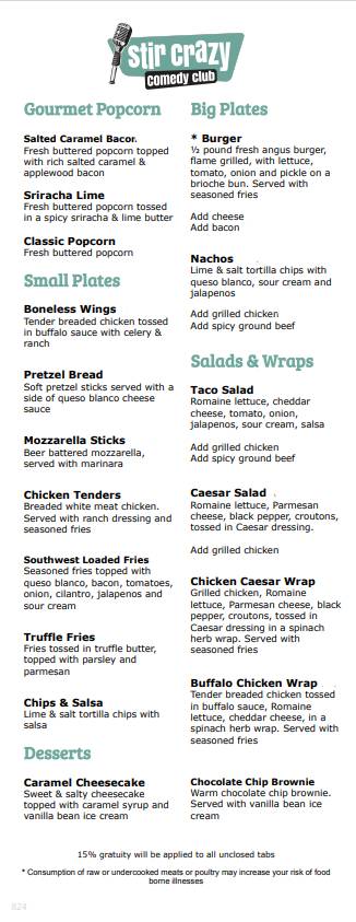 Stir Crazy Comedy Club at Westgate Entertainment District in Glendale, AZ