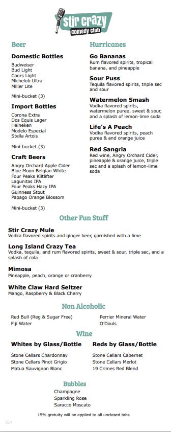 Stir Crazy Comedy Club at Westgate Entertainment District in Glendale, AZ